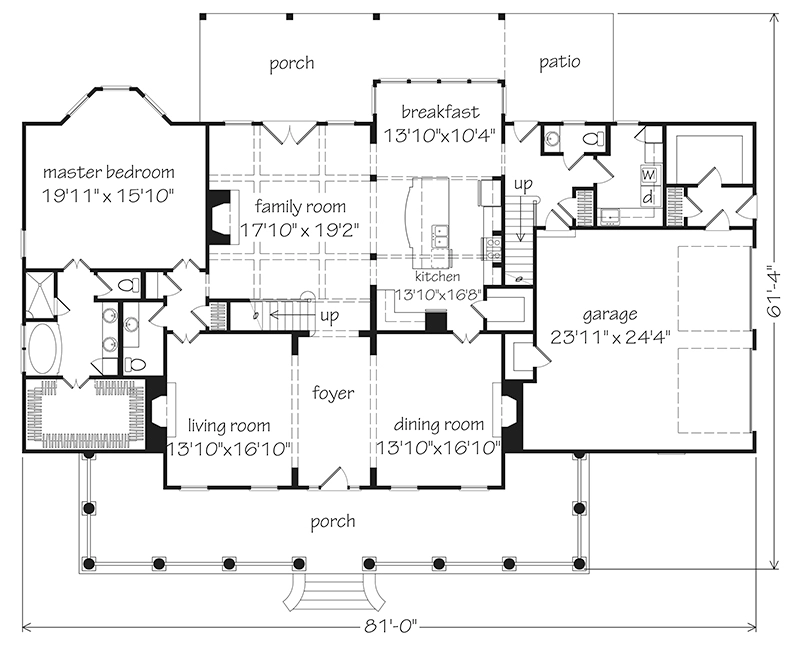 Butlers Corner House Plan | Southern Living House Plans