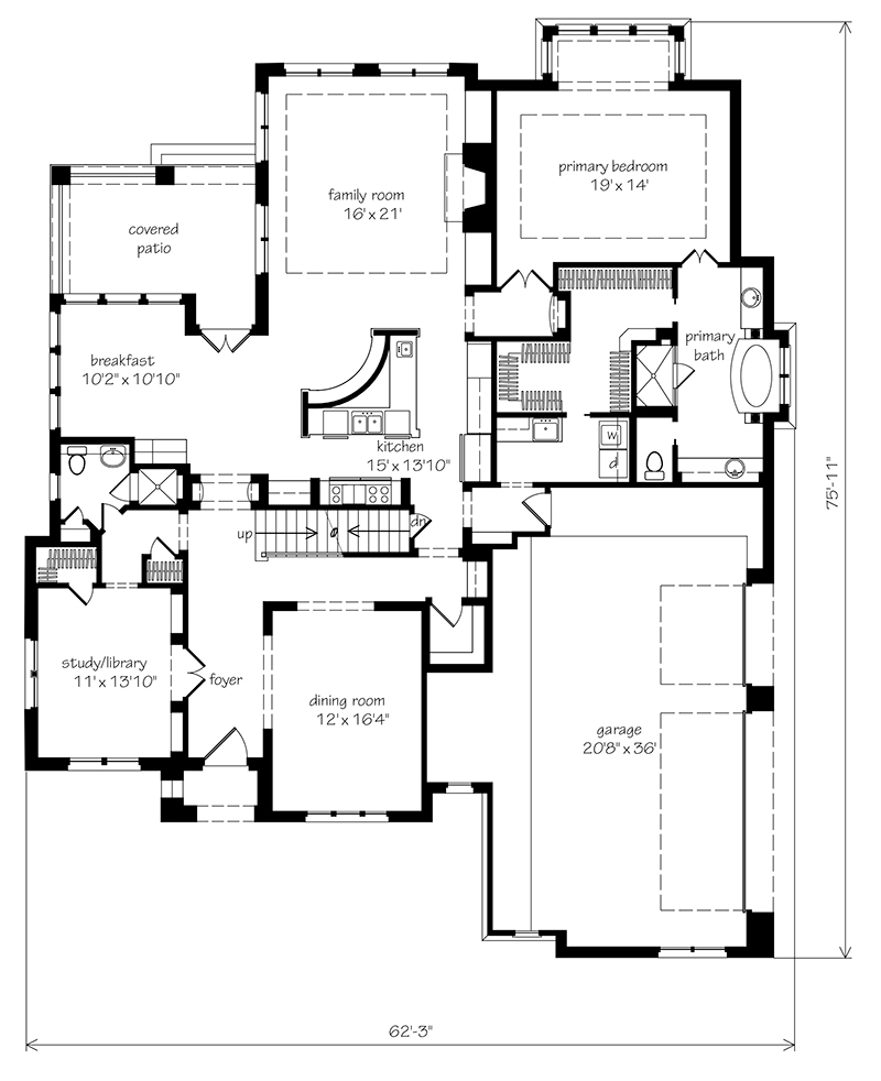 Avery's Bluff House Plan | Southern Living House Plans
