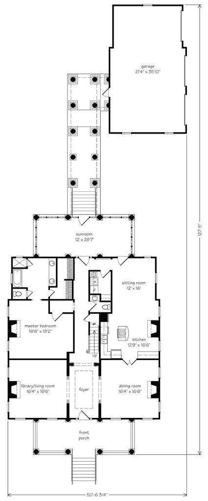 The Chimneys House Plan | Southern Living House Plans