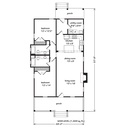 Holly Grove House Plan | 2-Bedroom Small House Design