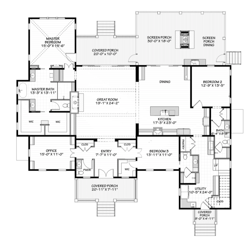 Sparrows Nest House Plan | 3 Bed, 3.5 Bath | Southern Living