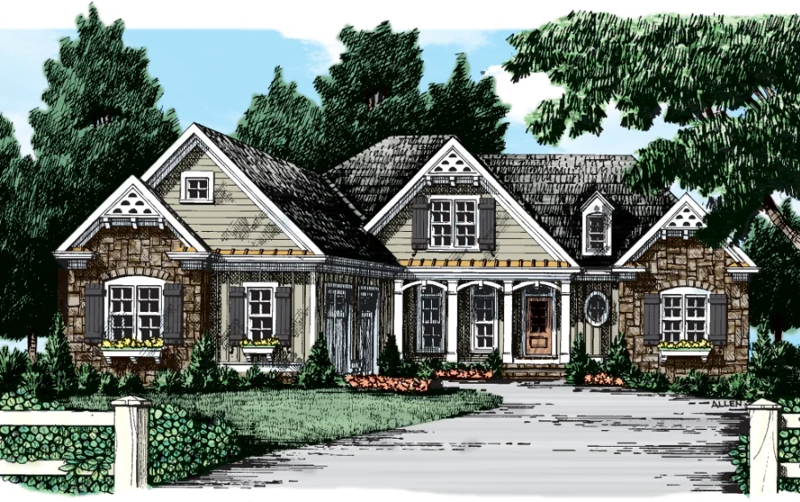 Berkeley Heights House Plan | Southern Living House Plans