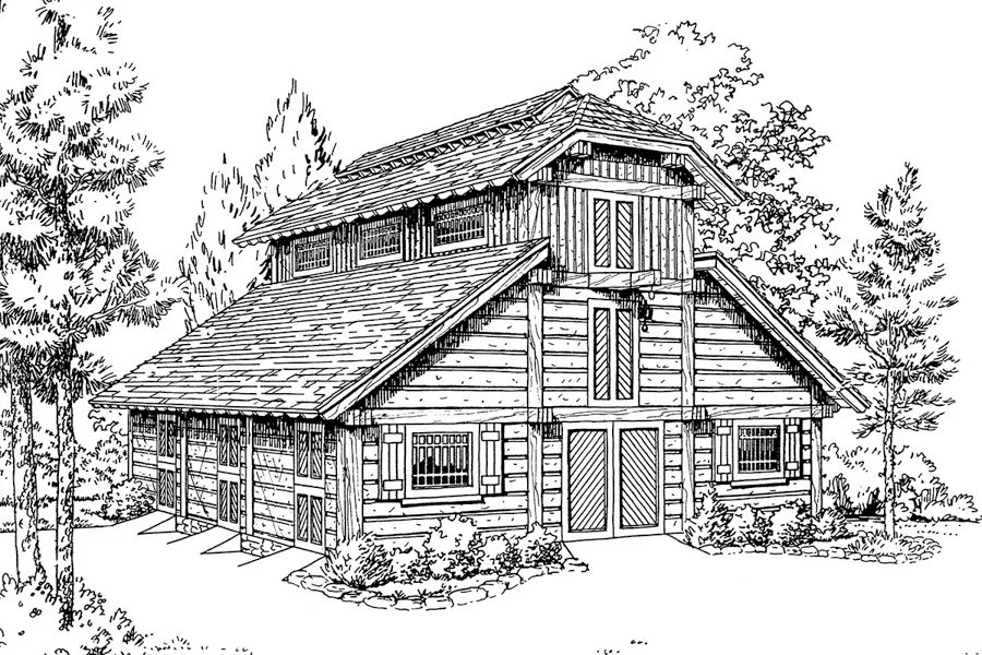 Tack House Plans