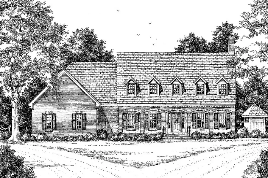 Williamsburg Colonial Home Plans