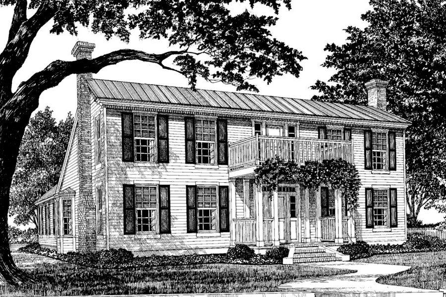 Texas Inn House Plan | Southern Living House Plans