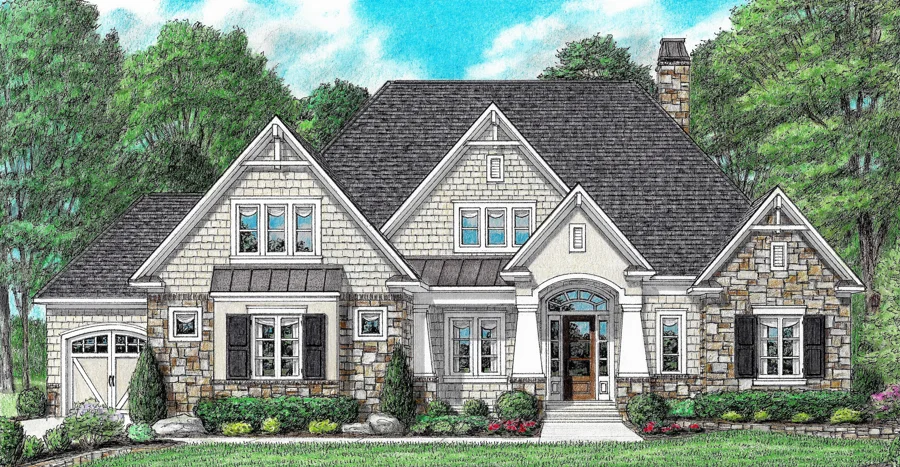 Limestone Southern House Plan Stone Glen House Plan | Southern Living