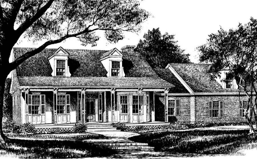 Pierced-Column Cottage House Plan | Southern Living House Plans