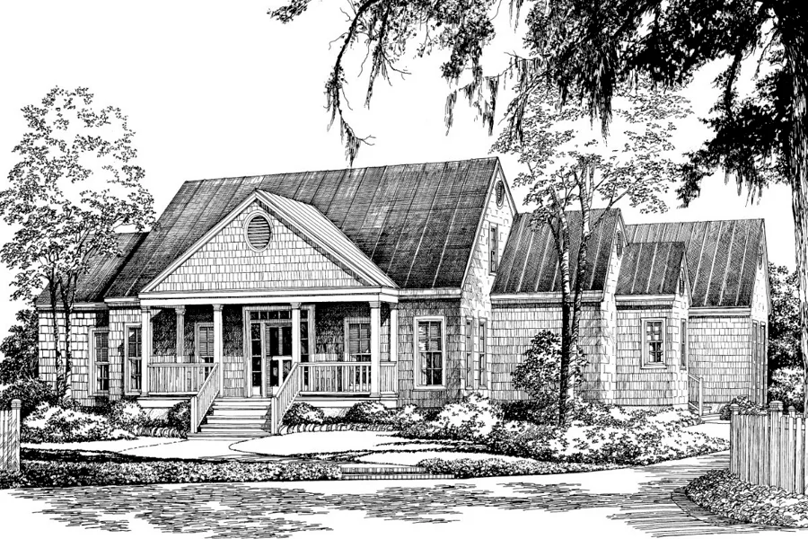 Welcome Home House Plan | Southern Living House Plans