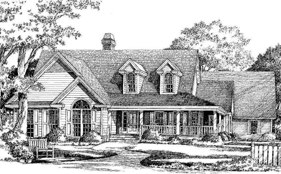 Country Comfort House Plan | Southern Living House Plans
