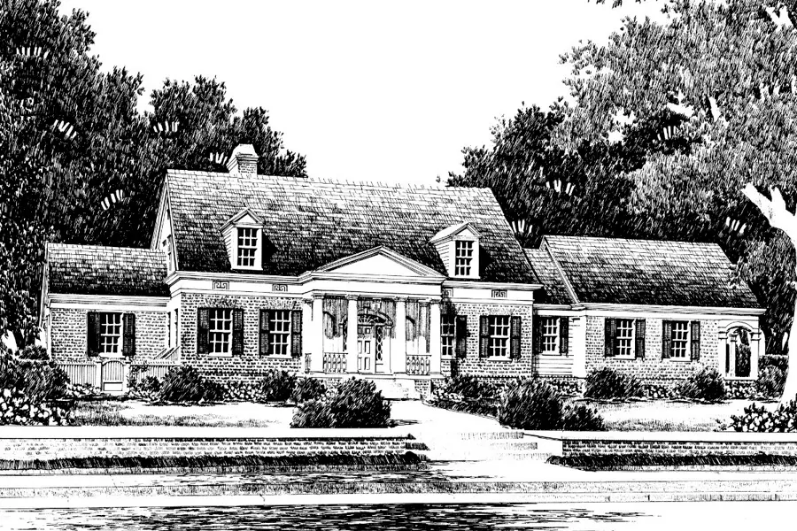 Chatham Hall House Plan | Southern Living House Plans