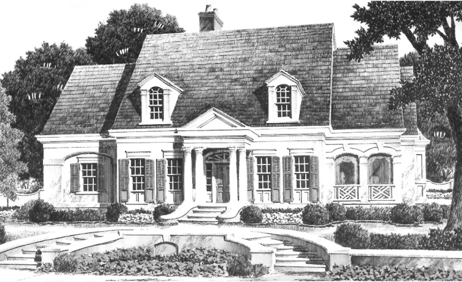 New London House Plan | Southern Living House Plans