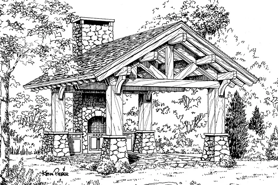 Picnic Shelter House Plans